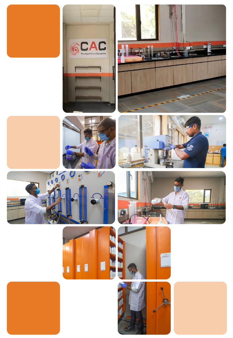 R&D and Innovation – CAC Admixtures