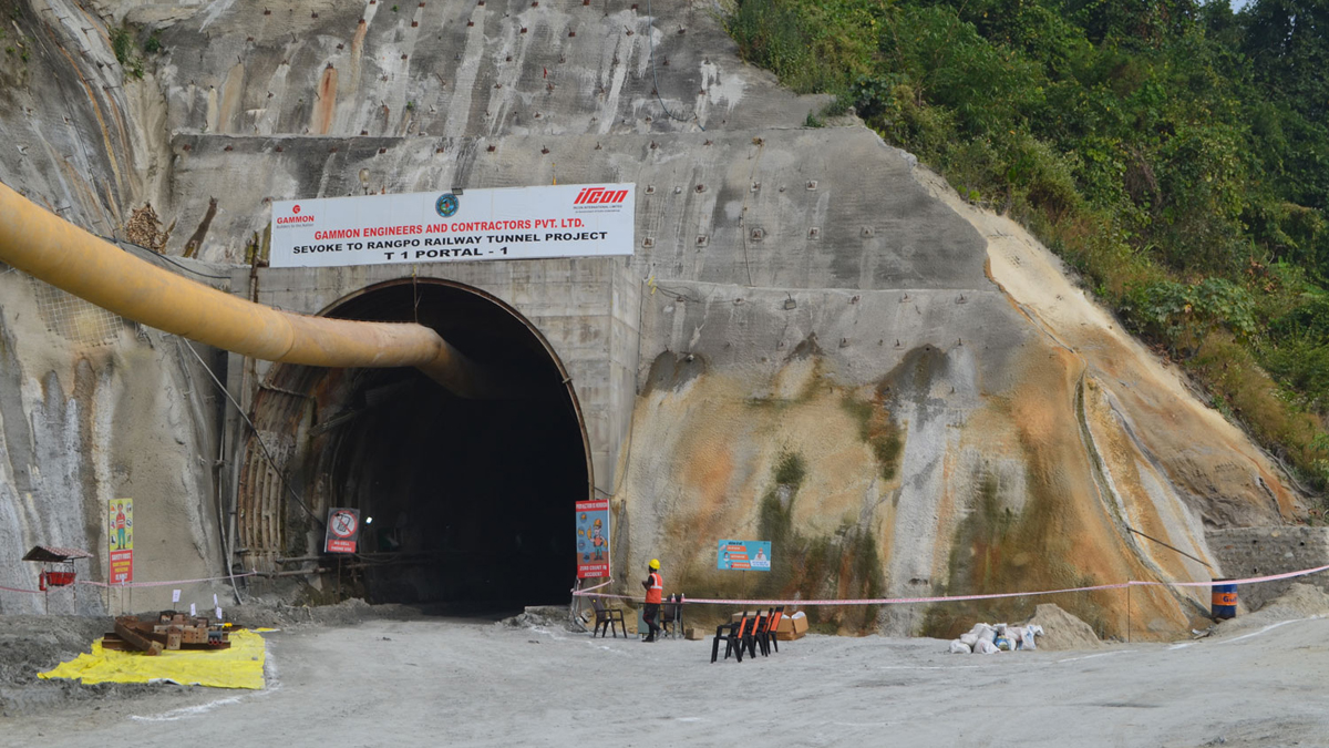 Sivok-Rangpo Railway Tunnel - CAC Admixtures