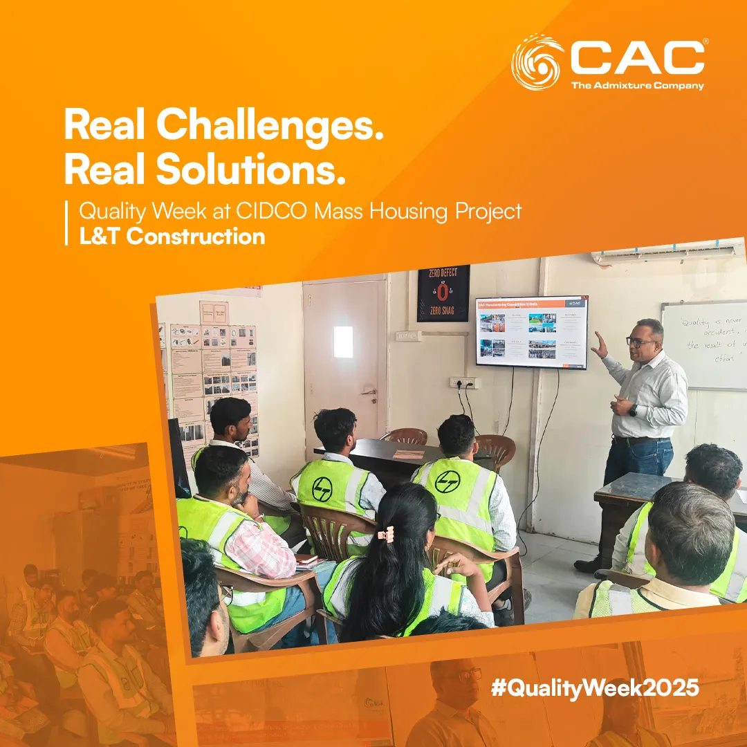 CAC | Quality Week | CIDCO Mass housing Project | L&T Construction ...